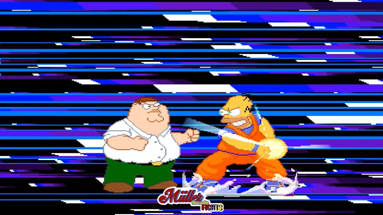 Peter Griffin vs Homer Simpson: Epic Showdown in Springfield! 💥 # ...