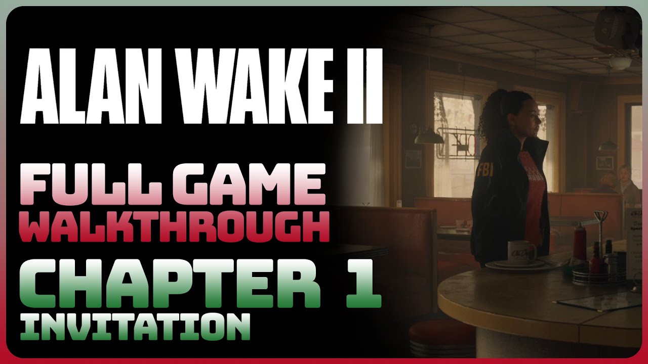 Alan Wake 2 - Chapter 1: Invitation (Full Game Walkthrough) - YouTube
