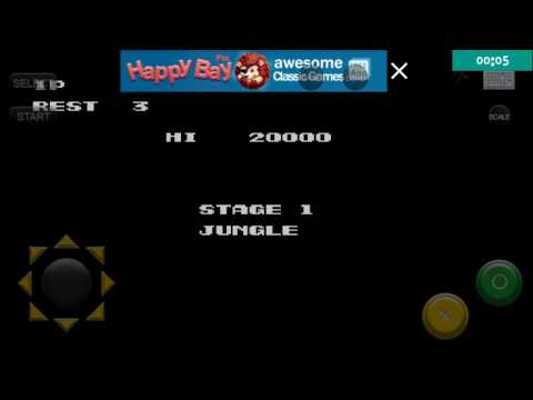 Super contra android gba game play - YouTube