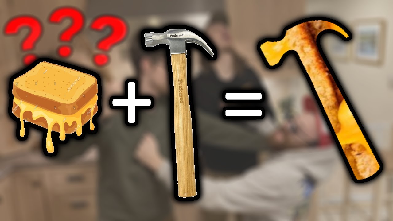 Making a Hammer from a Grilled Cheese (that was originally a cake ...