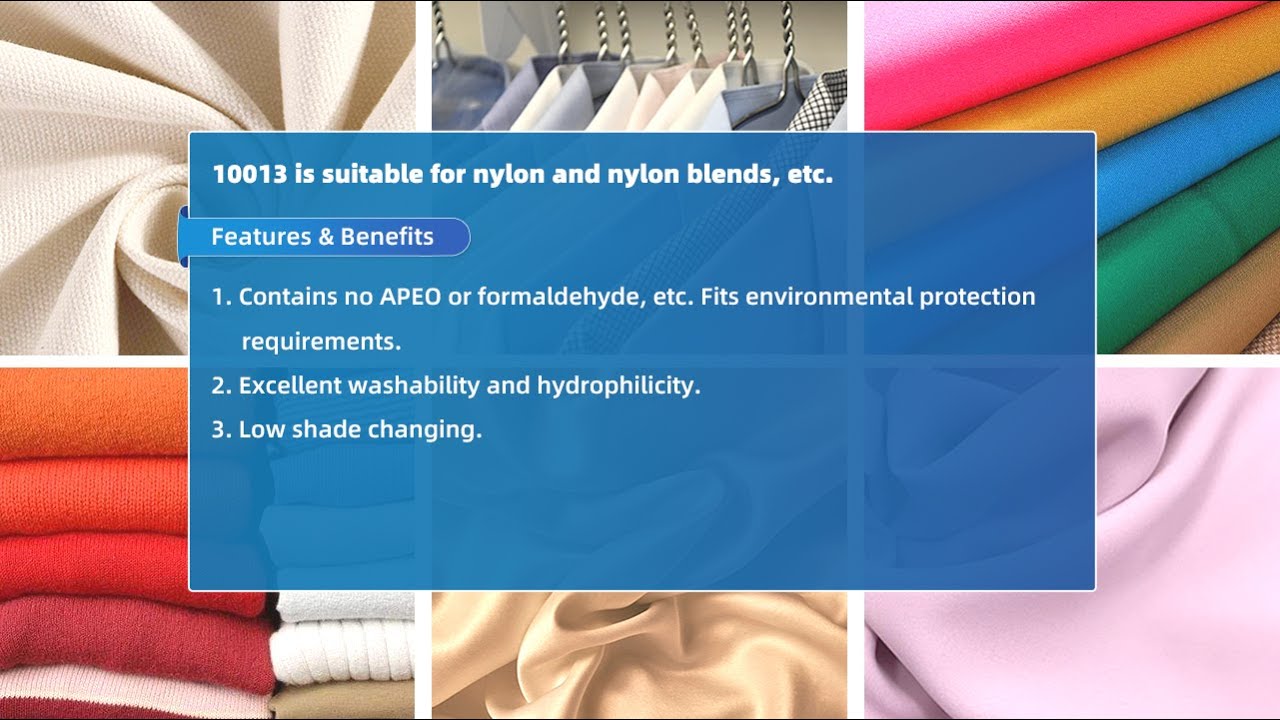 10013 Hydrophilic Finishing Agent (Especially for nylon): Textile ...