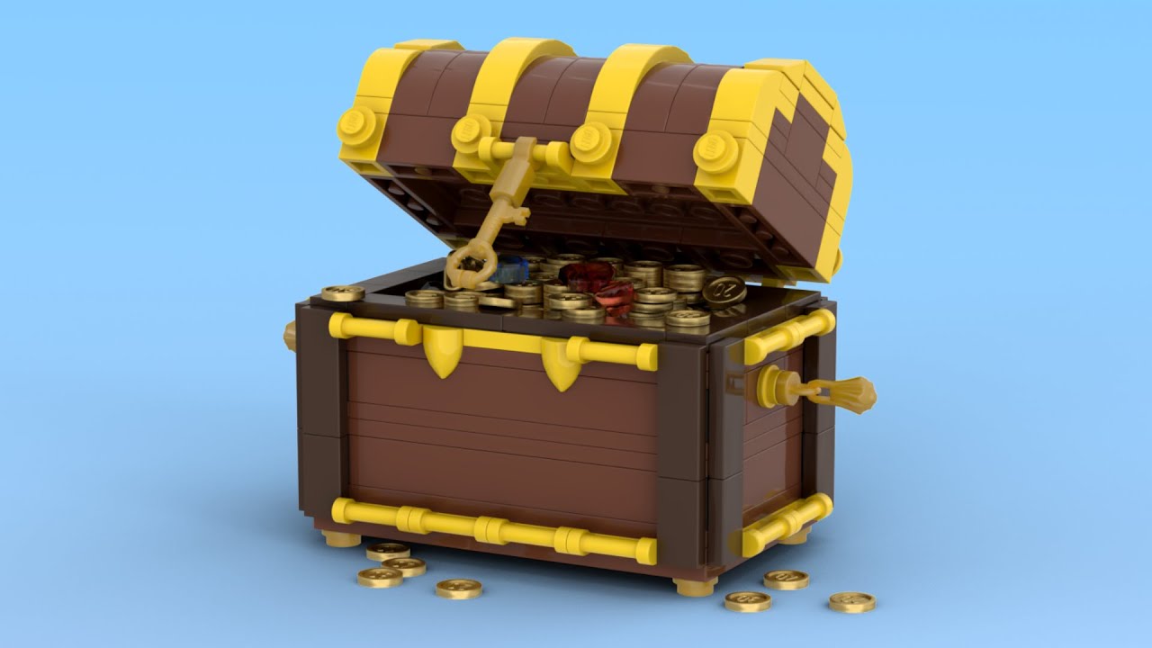 💰 Uncover Hidden Riches: LEGO Treasure Chest Easy DIY! 💎🏴‍☠️ - YouTube