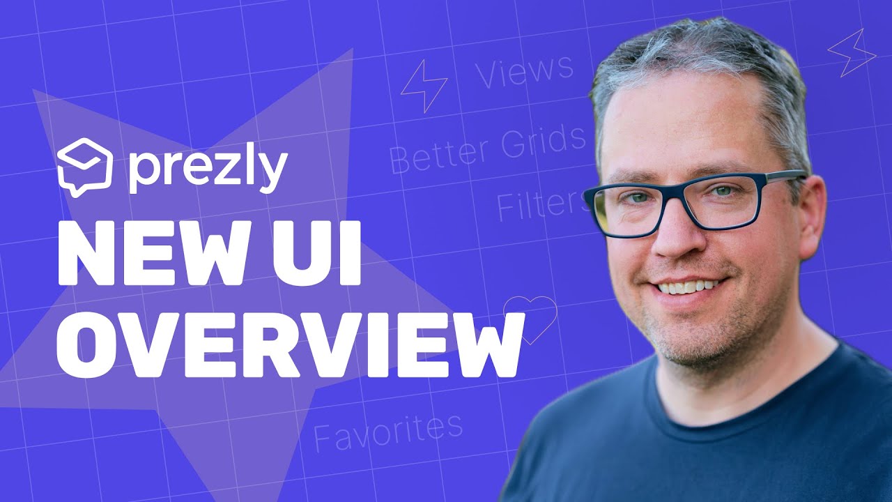 New Prezly UI Walkthrough | Favorites, Views & Smarter Grids - YouTube