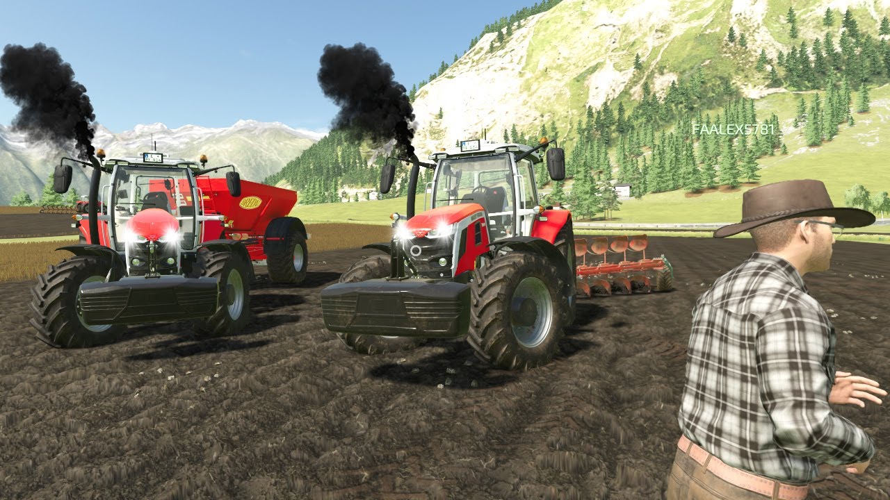 Aprendiendo a CONDUCIR enormes TRACTORES | Farming Simulator 22 - YouTube