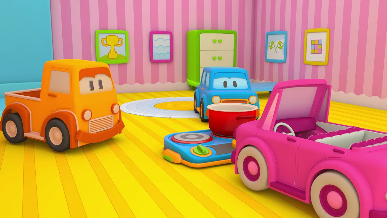 Clever cars: Cooking Breakfast - Learning Cartoons & Animation for Kids ...