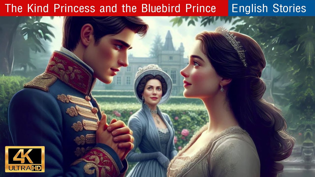 The Kind Princess and the Bluebird Prince | Princess Alina | Prince Edward | English Stories ...