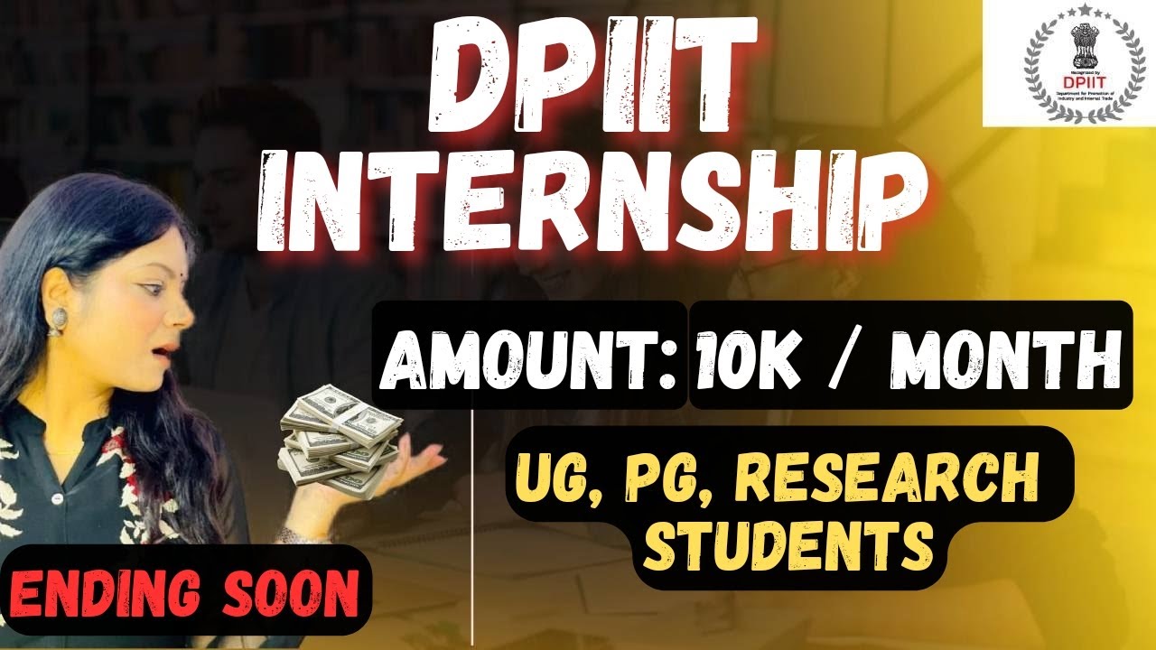 Gov. Paid Internship 2024 | Earn 10k/ Month | DPIIT Internship | Career ...
