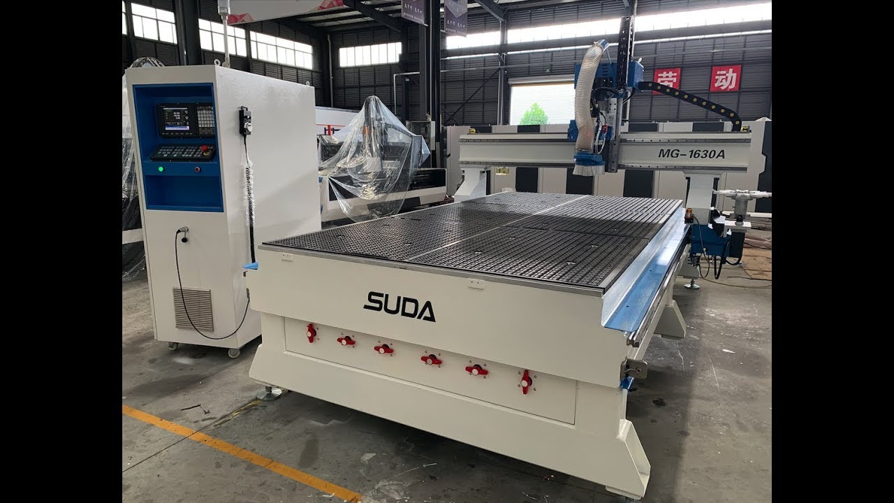 SUDA MG1630A AUTO TOOL CHANGE CNC MACHINE for WOODWORKING and Furniture ...