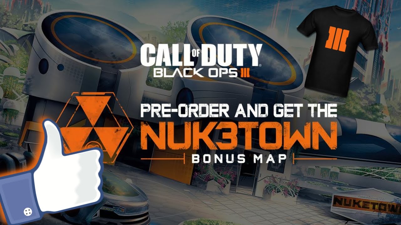 Call of Duty BO 3 Bonus Map NUK3TOWN mit am Start #NOWIZONE - YouTube