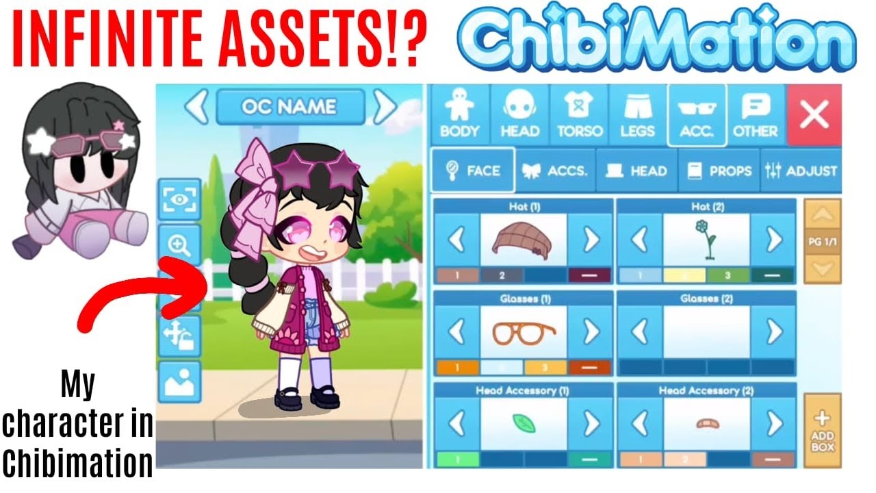 Infinite Assets in Chibimation! - YouTube
