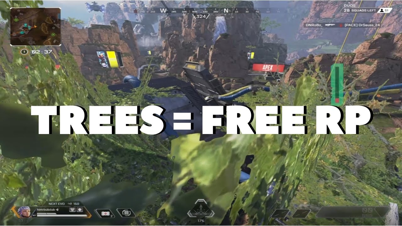 Why trees give you free RP in Apex ranked - YouTube