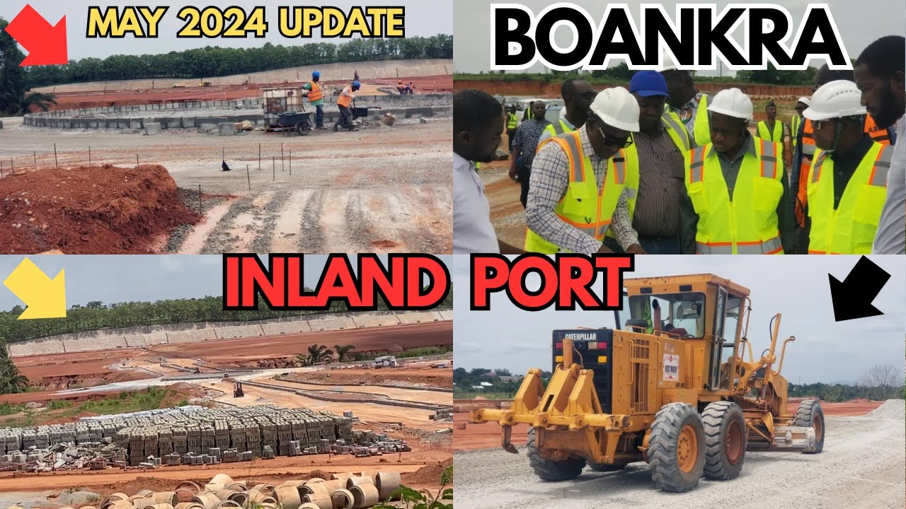 Latest Boankra Inland Port Construction Project Update In Kumasi! - YouTube