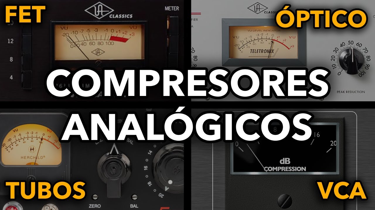 TIPOS de COMPRESORES ANALÓGICOS (y sus diferentes usos) + NOVEDADES ...