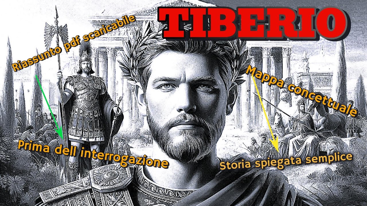 La Vita E Il Regno di Tiberio Imperatore Romano #storiaromana #tiberio ...