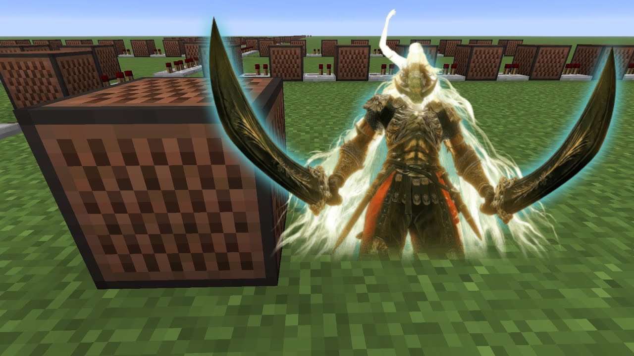 Promised Consort Radahn (only the beginning) | Minecraft Note Block ...