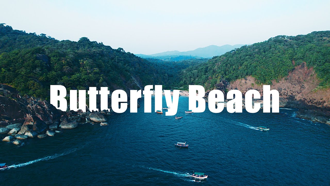 Butterfly Beach | A Hidden Beach in Goa | Clean and Blue Water | 4K ...