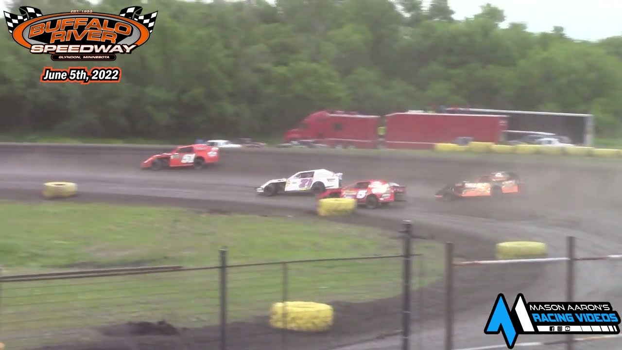 Buffalo River Speedway IMCA Sport Mod A-Main (6/5/22) - YouTube