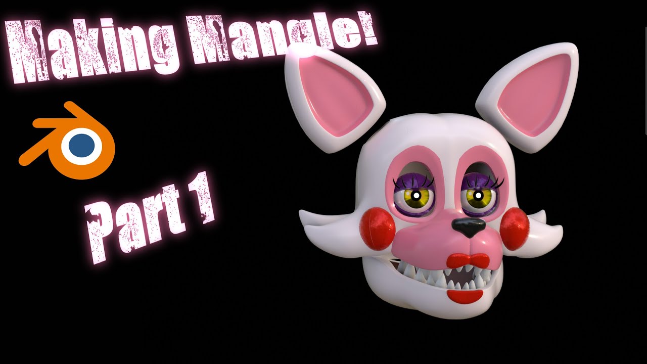 [Blender] Making Mangle! Part 1 [Stylized](Speed Modeling) - YouTube