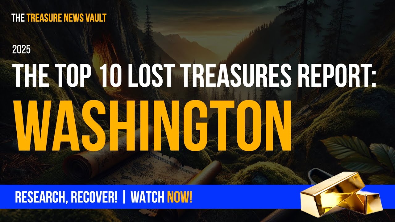 The Top 10 Lost Treasures of Washington - YouTube