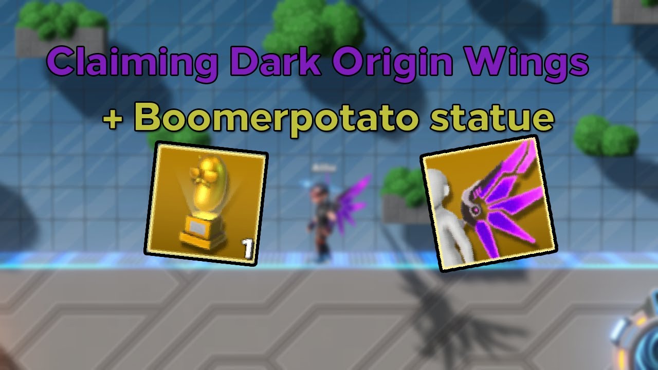 Getting Dark Origin Wings & Statue | Nexus Station - YouTube