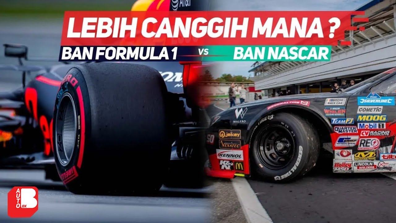 Lebih Canggih Mana ?? | Ban F1 Atau Ban Nascar ?? - YouTube