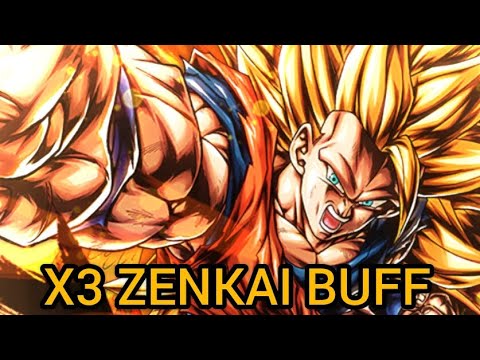 X3 ZENKAI BUFF Super Saiyan 3 Dragon fist Goku - YouTube