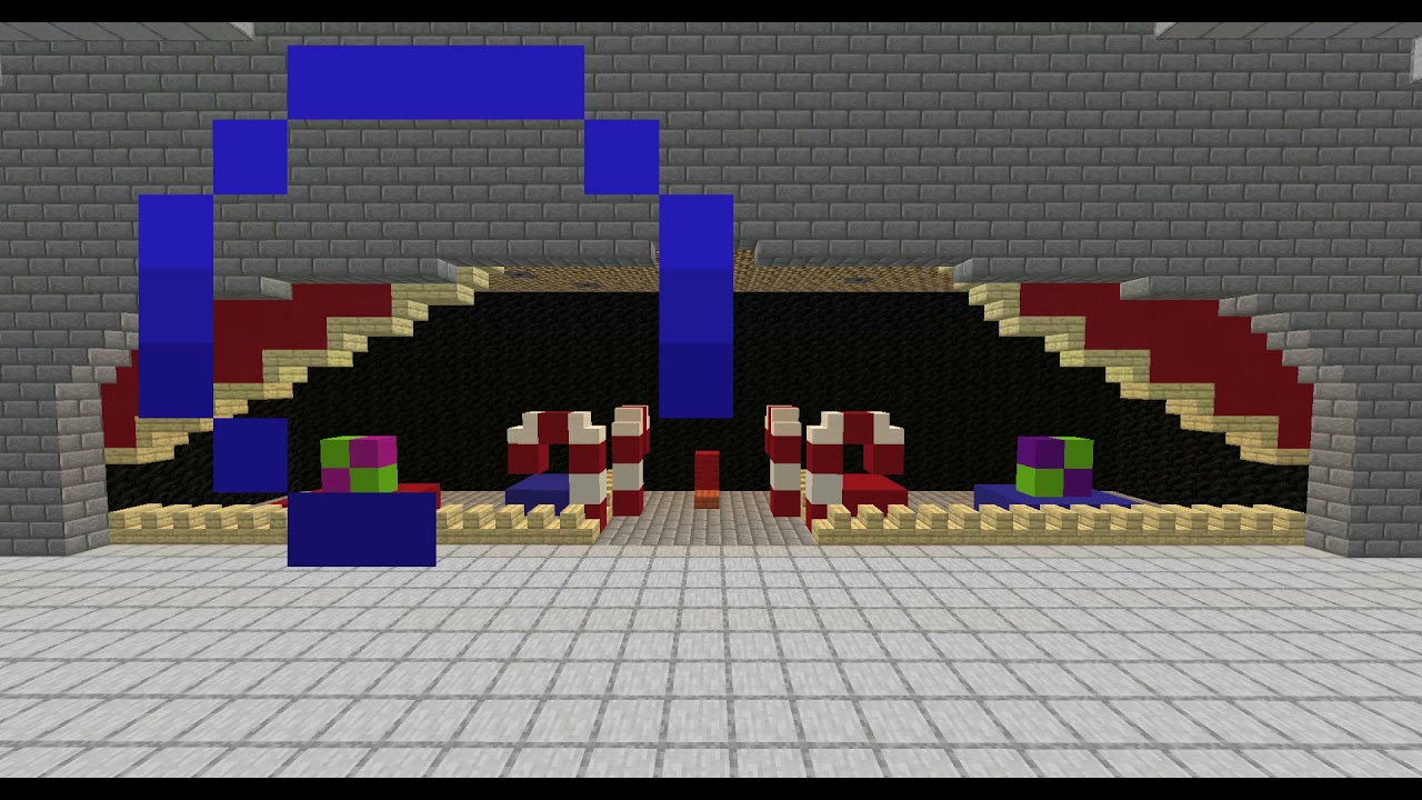 Minecraft Willy Wonka Puppet Show Test - YouTube