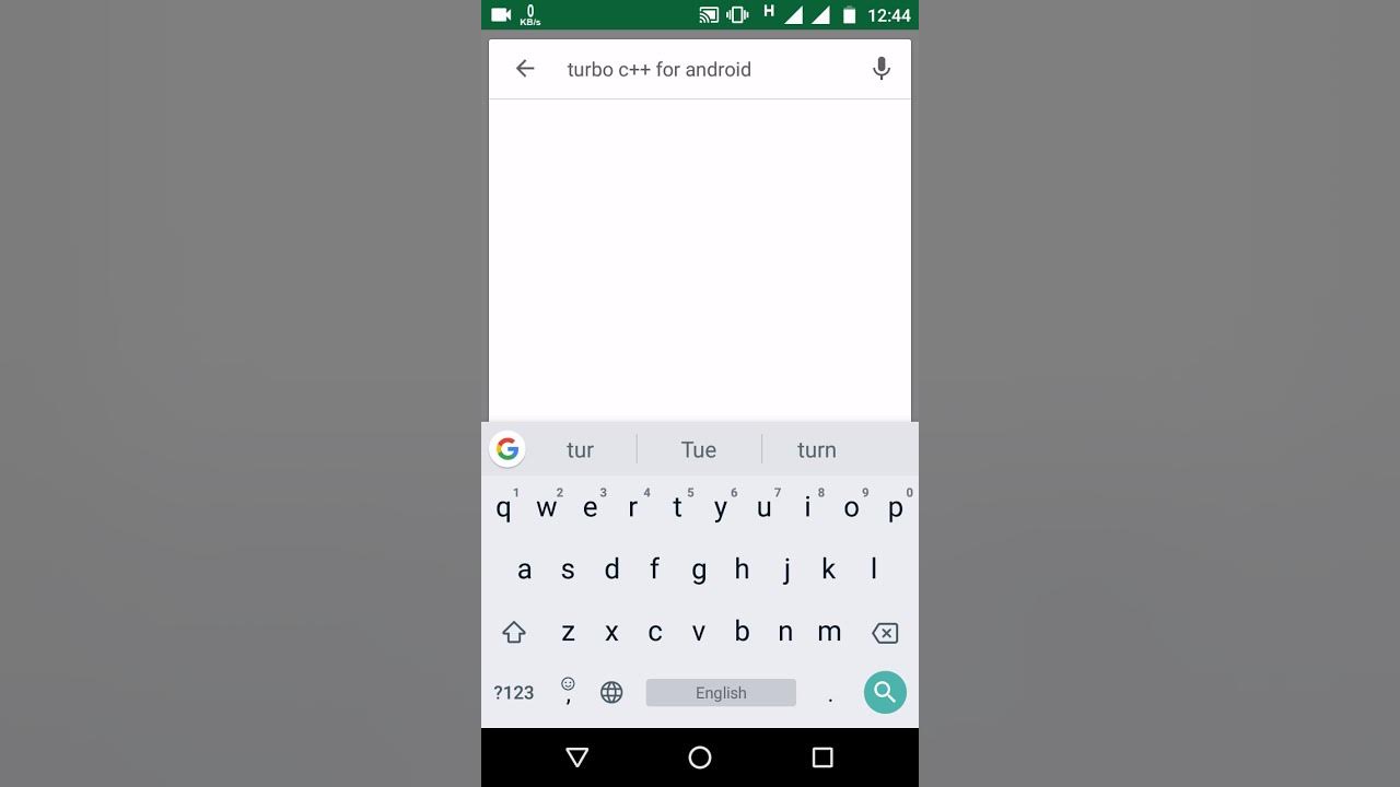 How to use turbo c/ turbo c++ on Android - YouTube