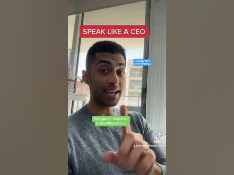How to speak like a CEO - YouTube