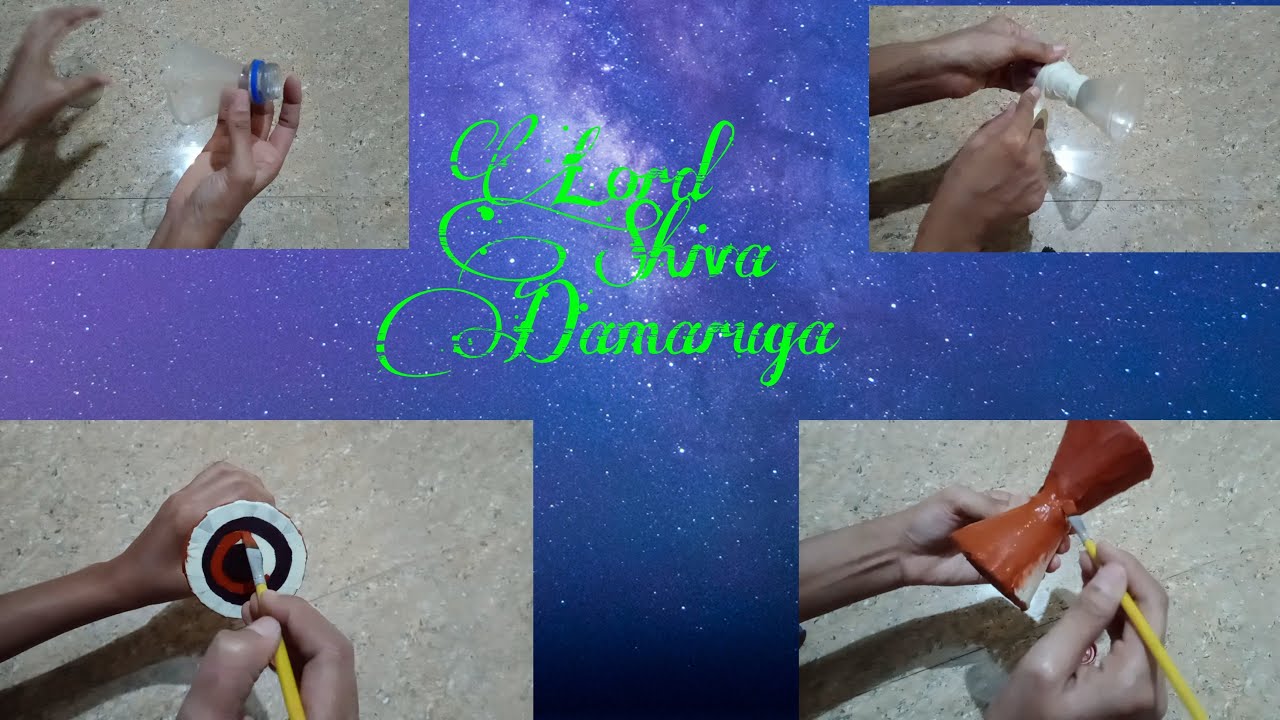 How to make damaruga || Lord Shiva damaruga || fancy dress DIY || - YouTube