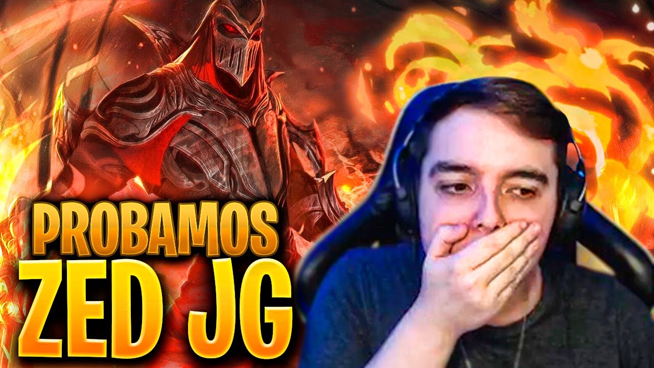 ESTA MUY ROTO ESTE CAMPEON!! ZED JG PAPI - YouTube