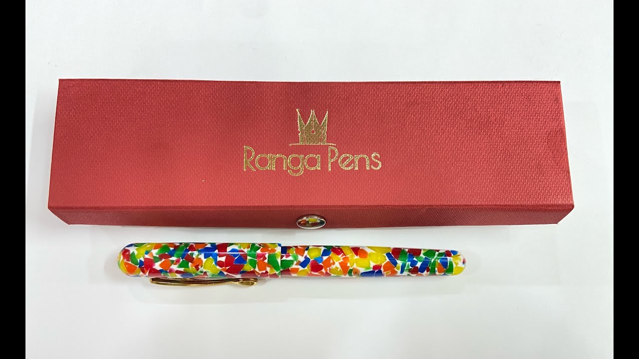 Unboxing and Review of Ranga Pens - Acrylic Premium in German Bock #6 ...