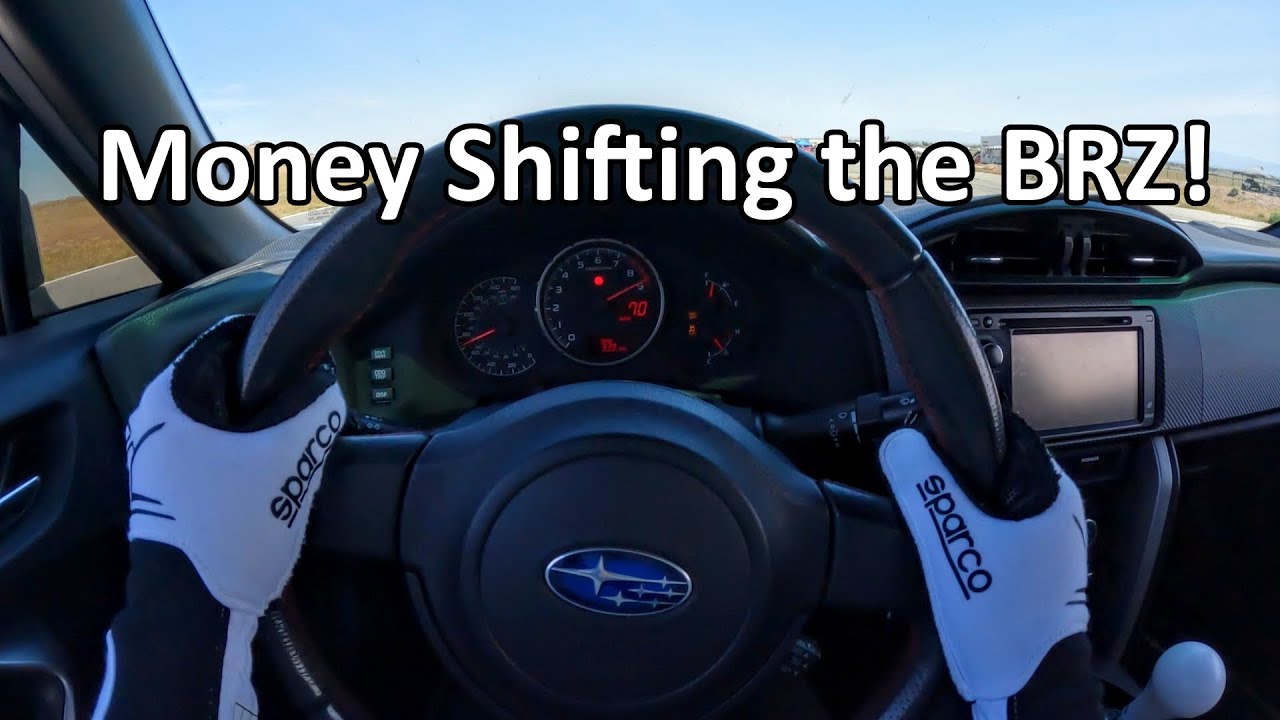 9K RPM in a BRZ... (Money Shift) - YouTube