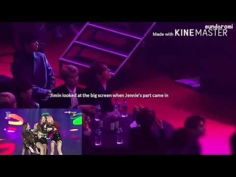 [Blackpink Jennie&Bts Jimin]Jenmin Moment#4
