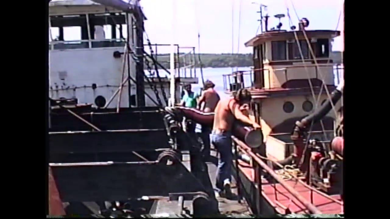 Good old days of Pogy fishing. - YouTube