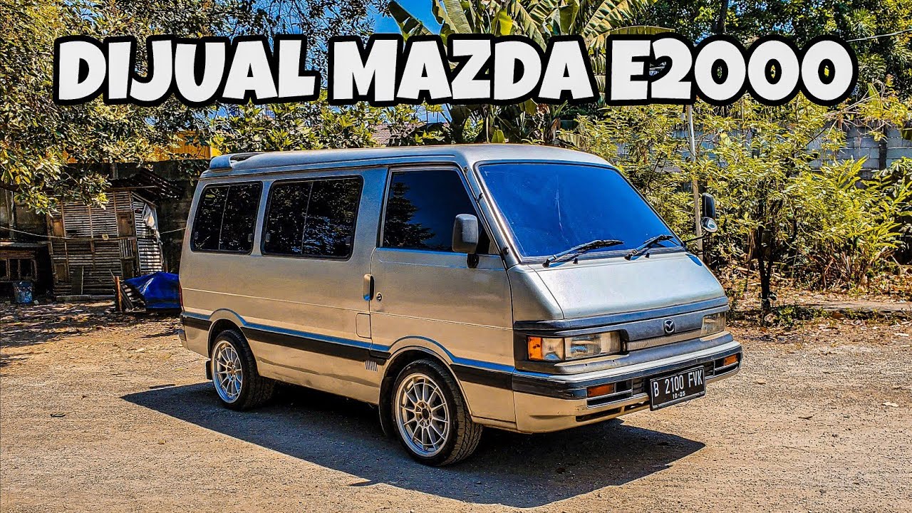 DIJUAL MAZDA E2000 TH 2001 - YouTube