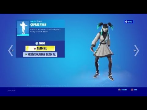 Fornite - Çapraz Ayak Dansı