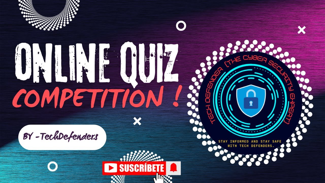 Online Quiz Competition By@Techdefenders1@HarshPaliwal #quiz # ...