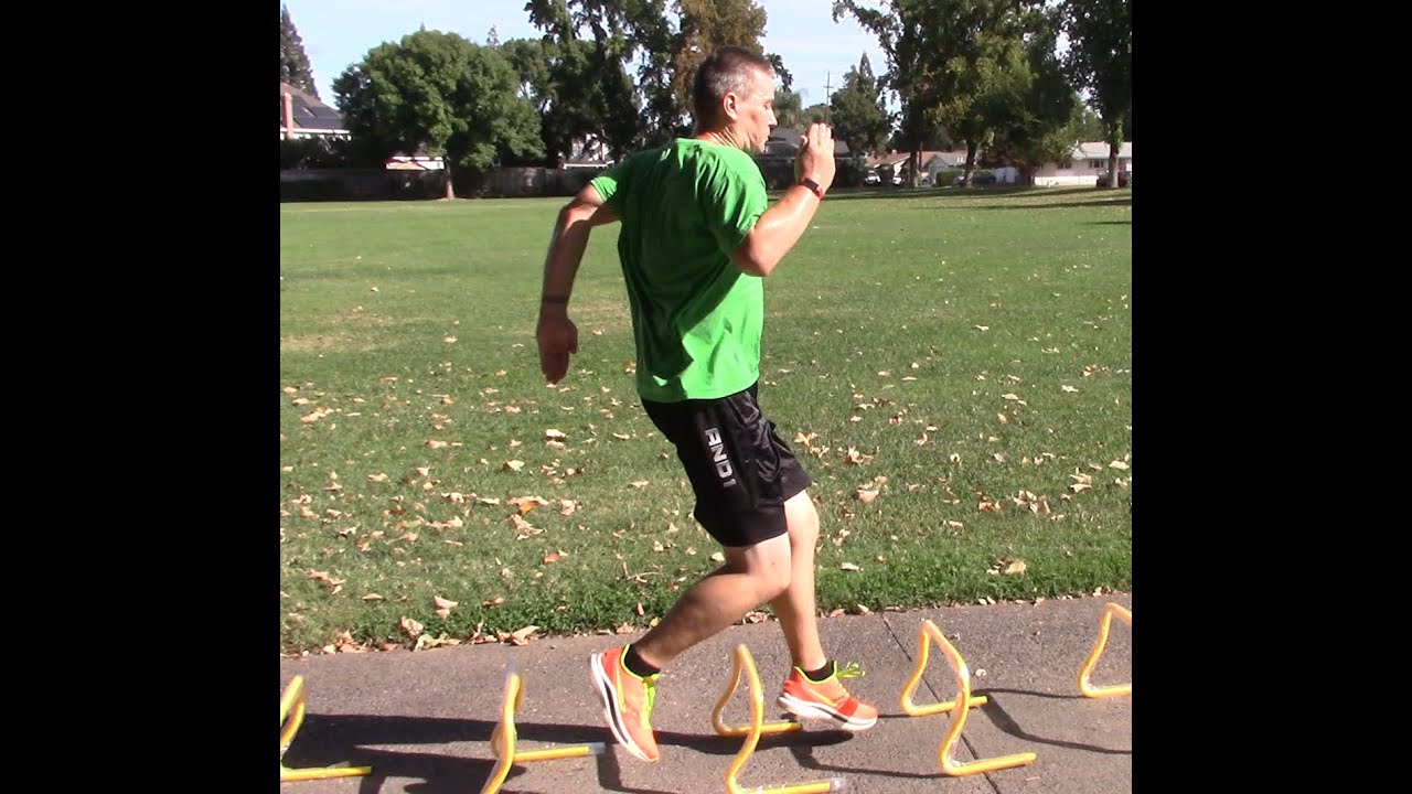 Running 12 Inch Hurdles - YouTube