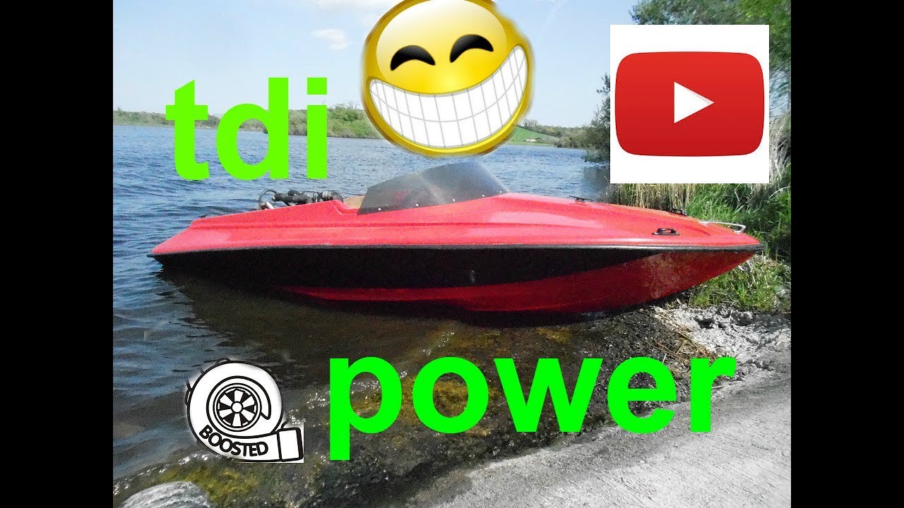 tdi jet boat - YouTube