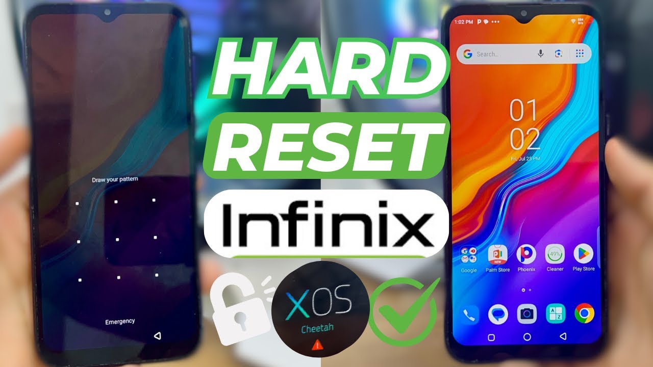 How to Reset Infinix Smart 4 (x653) Factory Reset || Pattren Unlock ...