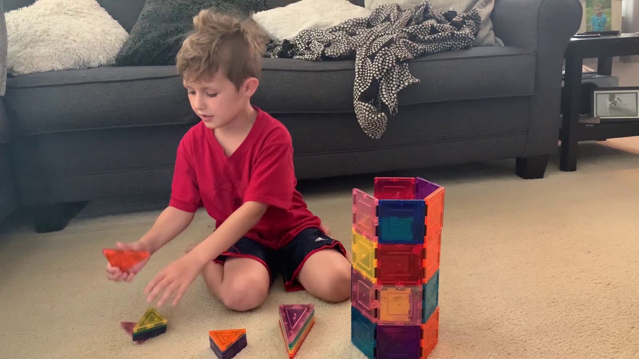 How to Build a Cool Magnet Tower - With Harvey - YouTube