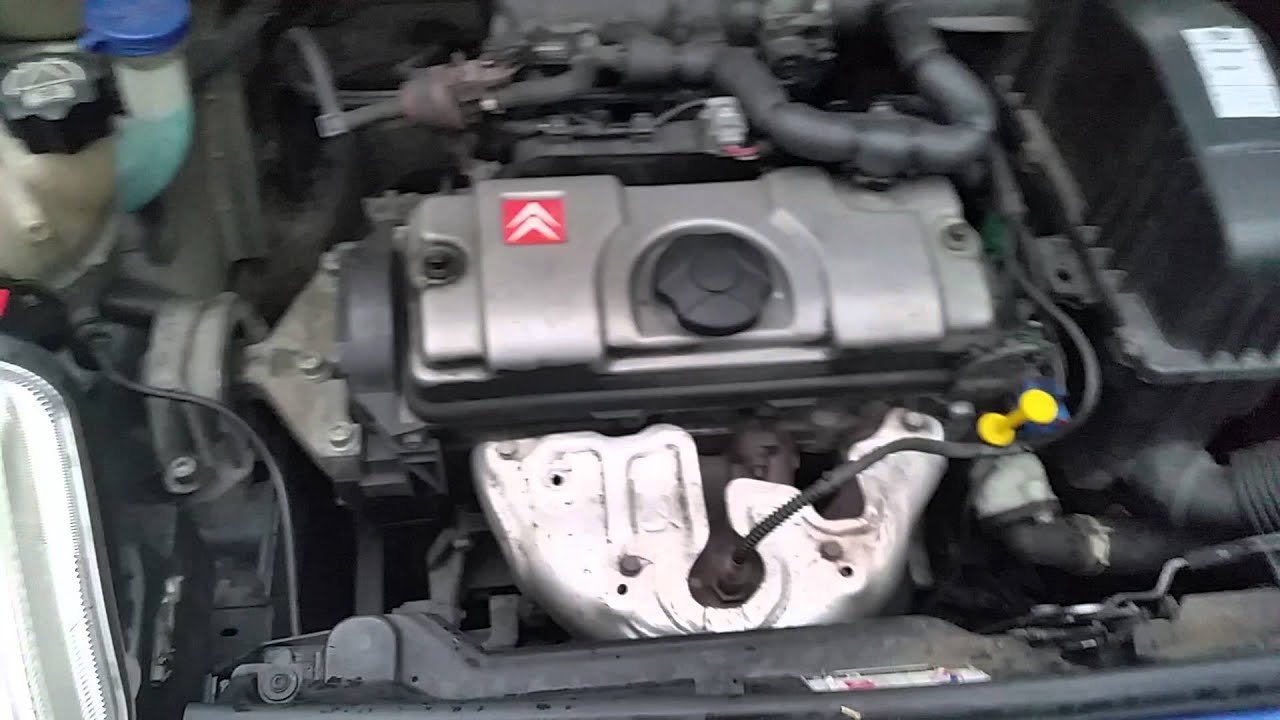 Citroen C2 1.1 - Engine noisy - YouTube