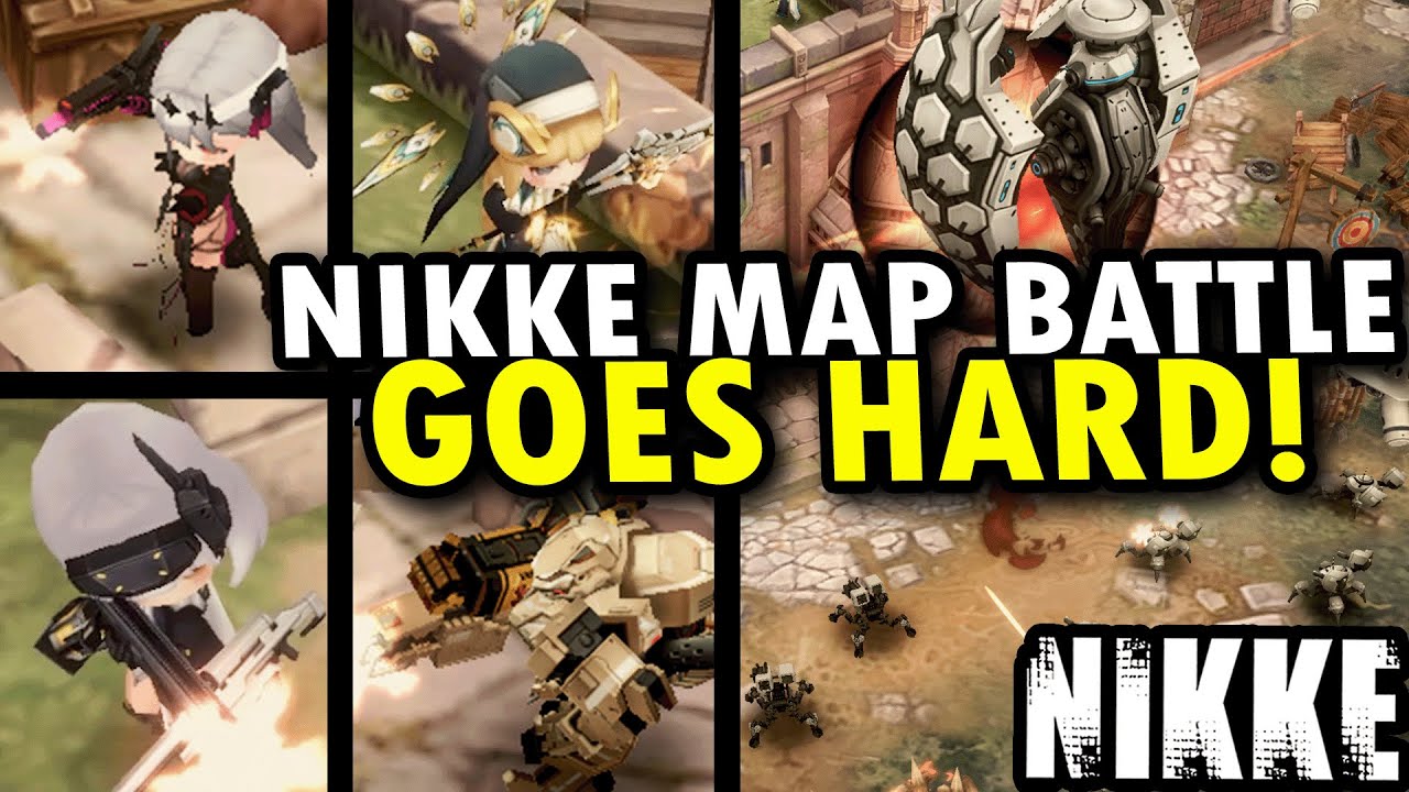 A Dramatic EDIT of the Nikke battle on the "Last Kingdom" Map - YouTube