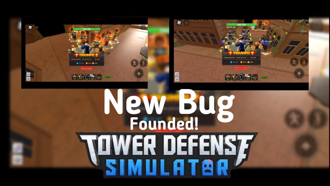 New Bug In Tower Defense Simulator - YouTube