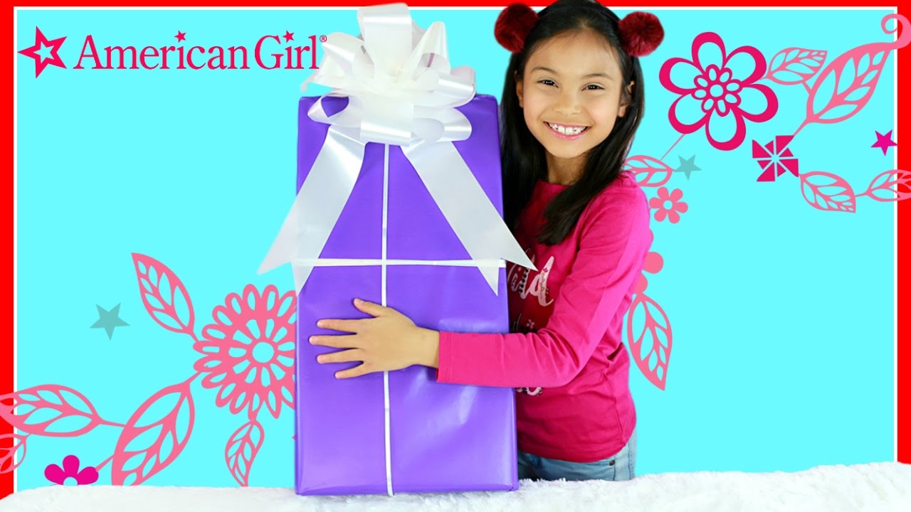 Tiana Opening SurprisevGiant Present Toy American Girl Tenney Grant ...
