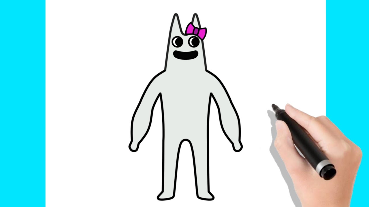 Comment dessiner Banbaleena de Garten of Banban - YouTube