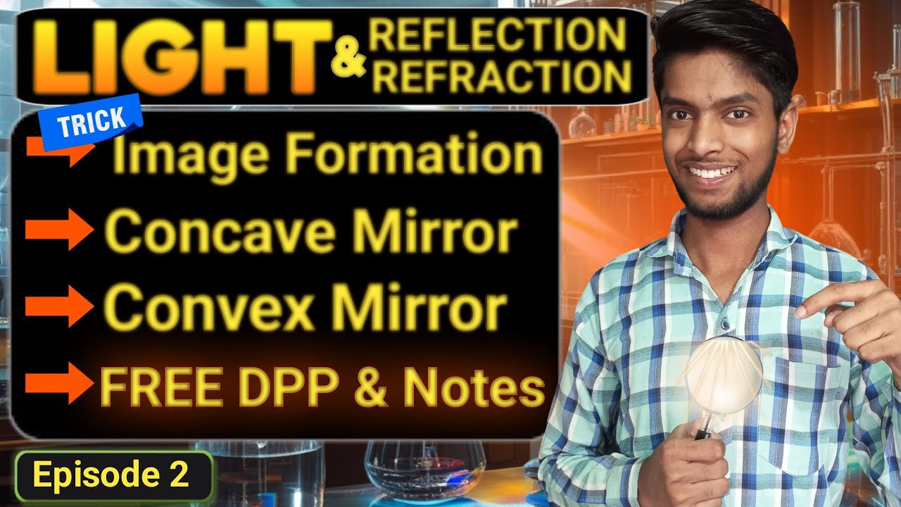 Light Reflection and Refraction Class 10 | TRICKS! of Image Formation ...