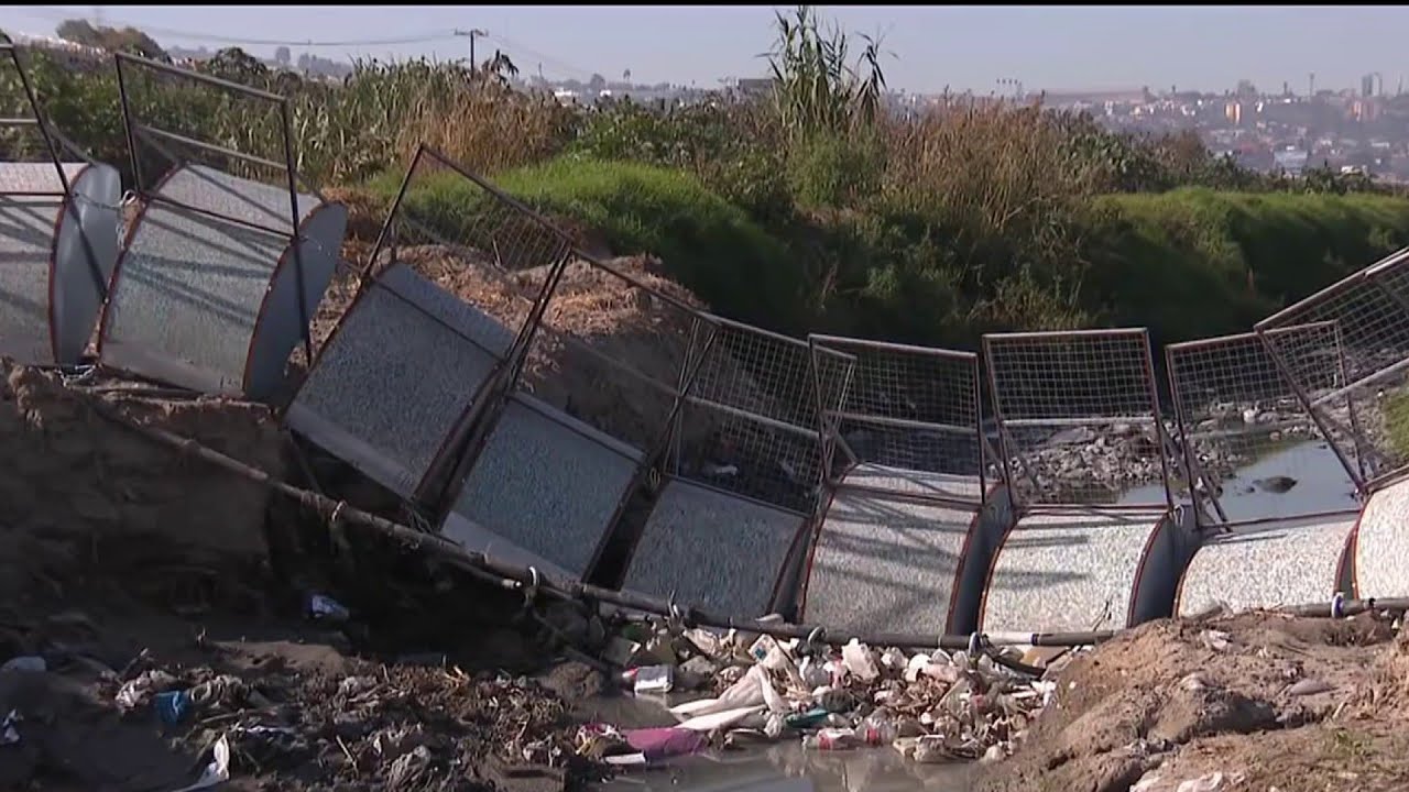 Trash boom installed to help fight Tijuana River pollution crisis| NBC ...