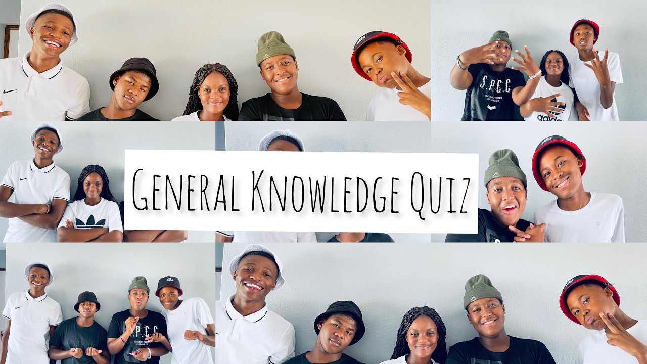 General Knowledge Quiz💡||ft. My Boys - YouTube